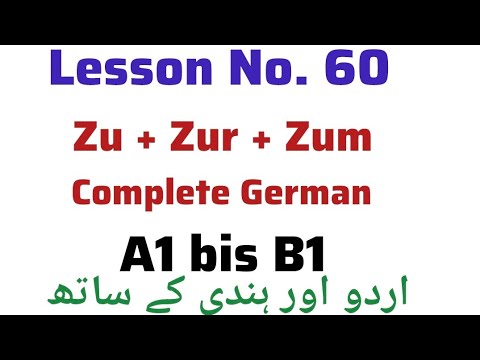 Master German Dative Preposition „zu / zur / zum“ Easily | Speak German ...