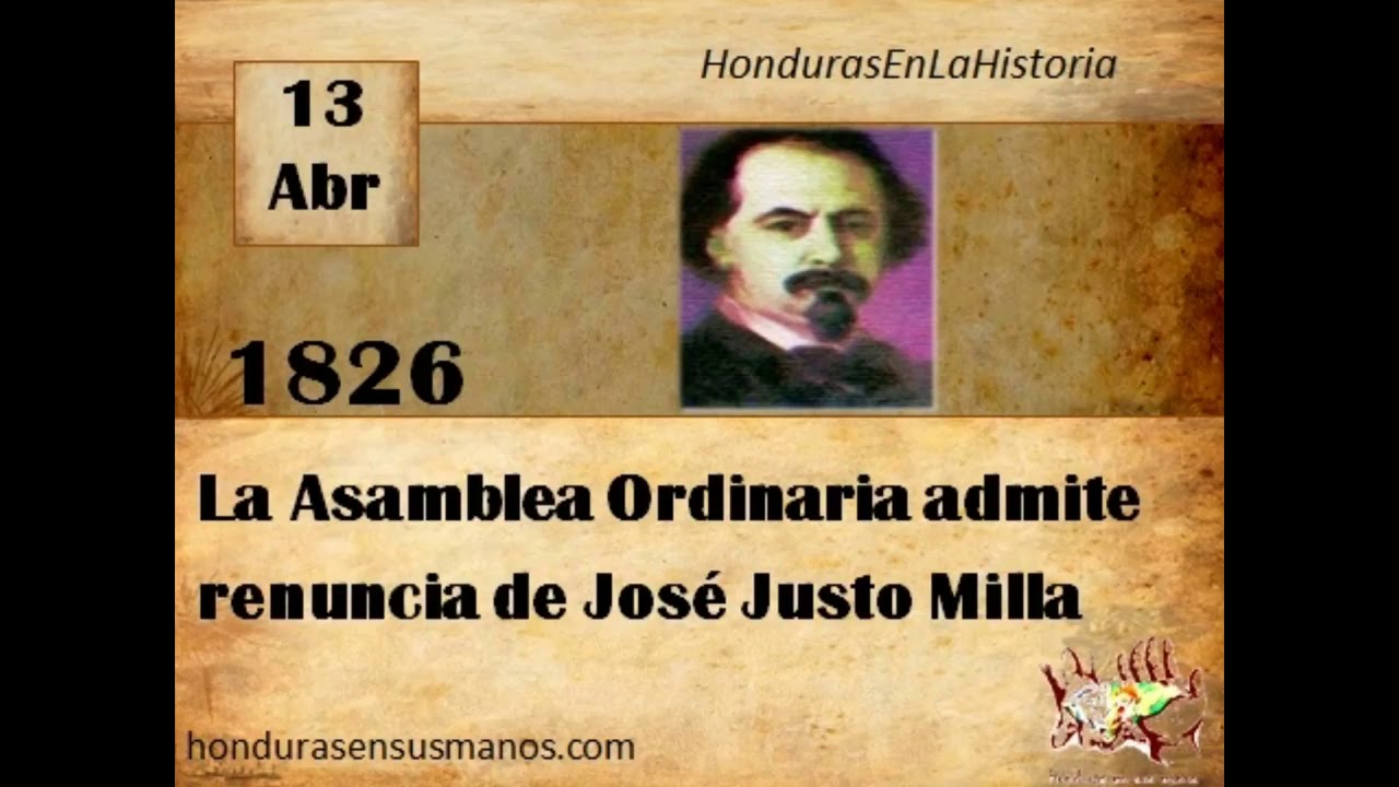 Honduras en la historia - 13 de Abril 1826 La Asamblea Ordinaria admite ...