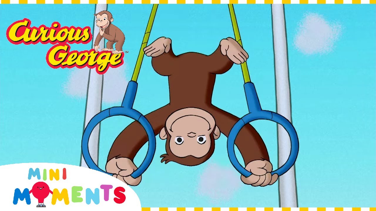 Curious George Does Gymnastics | Curious George | Mini Moments - YouTube