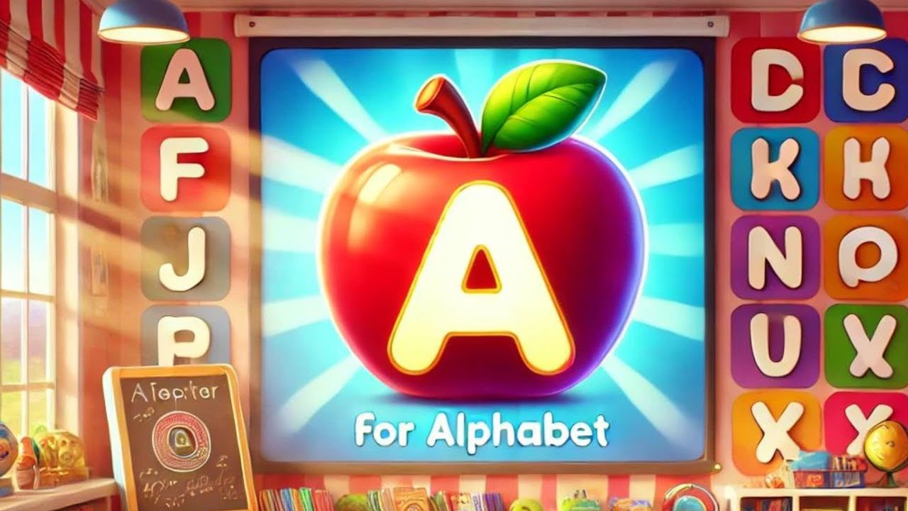 abc songl Alphabets song l nursery rhymes l @kidzy world - YouTube