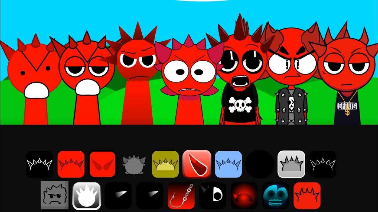 Incredibox Sprunki Retake BUT Sprunki But ALL Raddy Characters Together ...