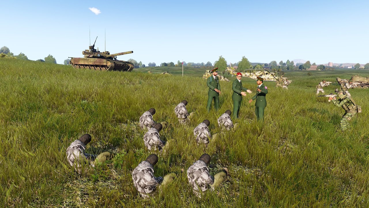 ARMA 3 Milsim: Forces Storm Blue Tank Line in Daring Rescue Mission ...