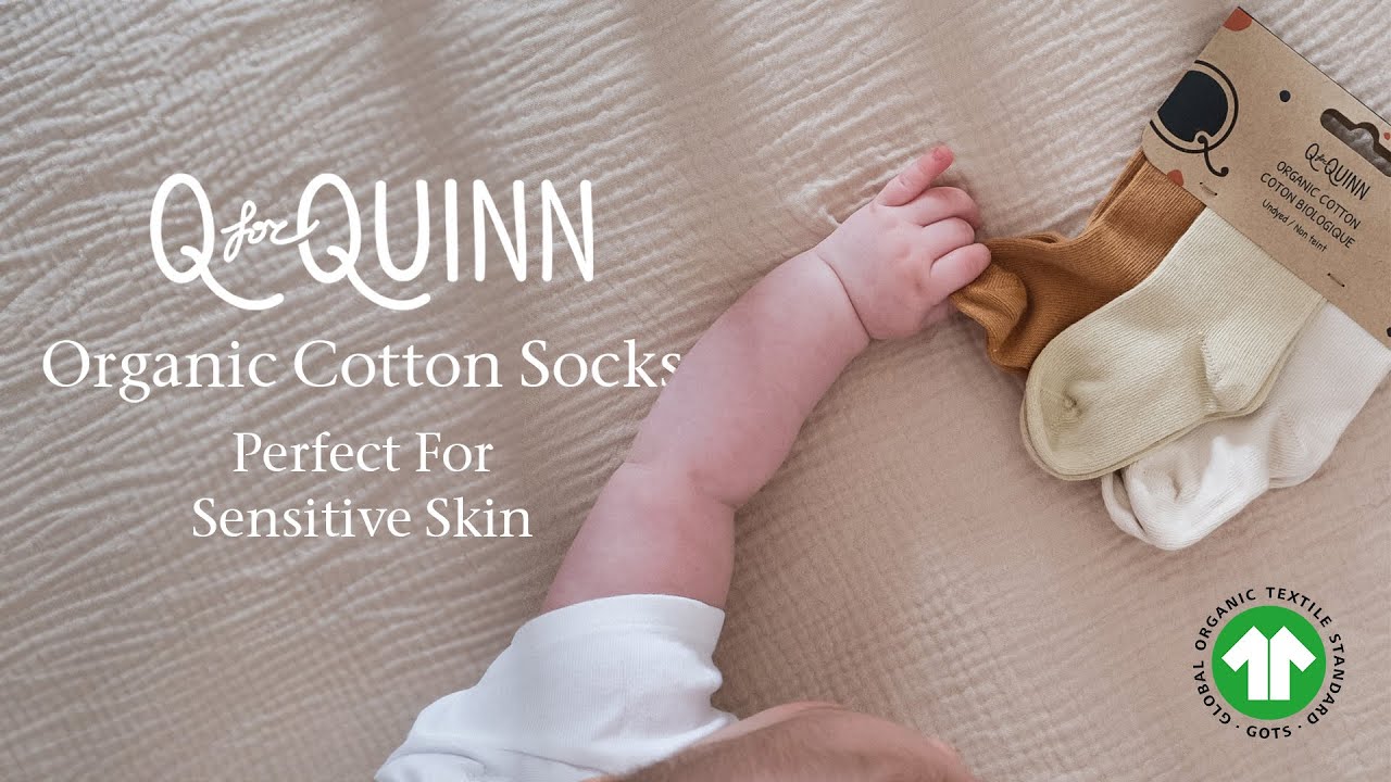 Organic Cotton Socks (Perfect For Sensitive Skin) - YouTube