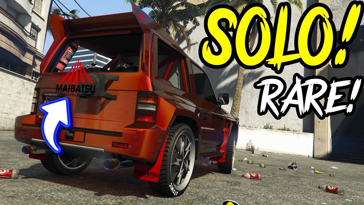 (SOLO) Super Rare Monstrosity in GTA Online - YouTube