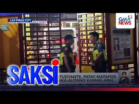 13-yo student killed in Las Piñas school stabbing | Saksi