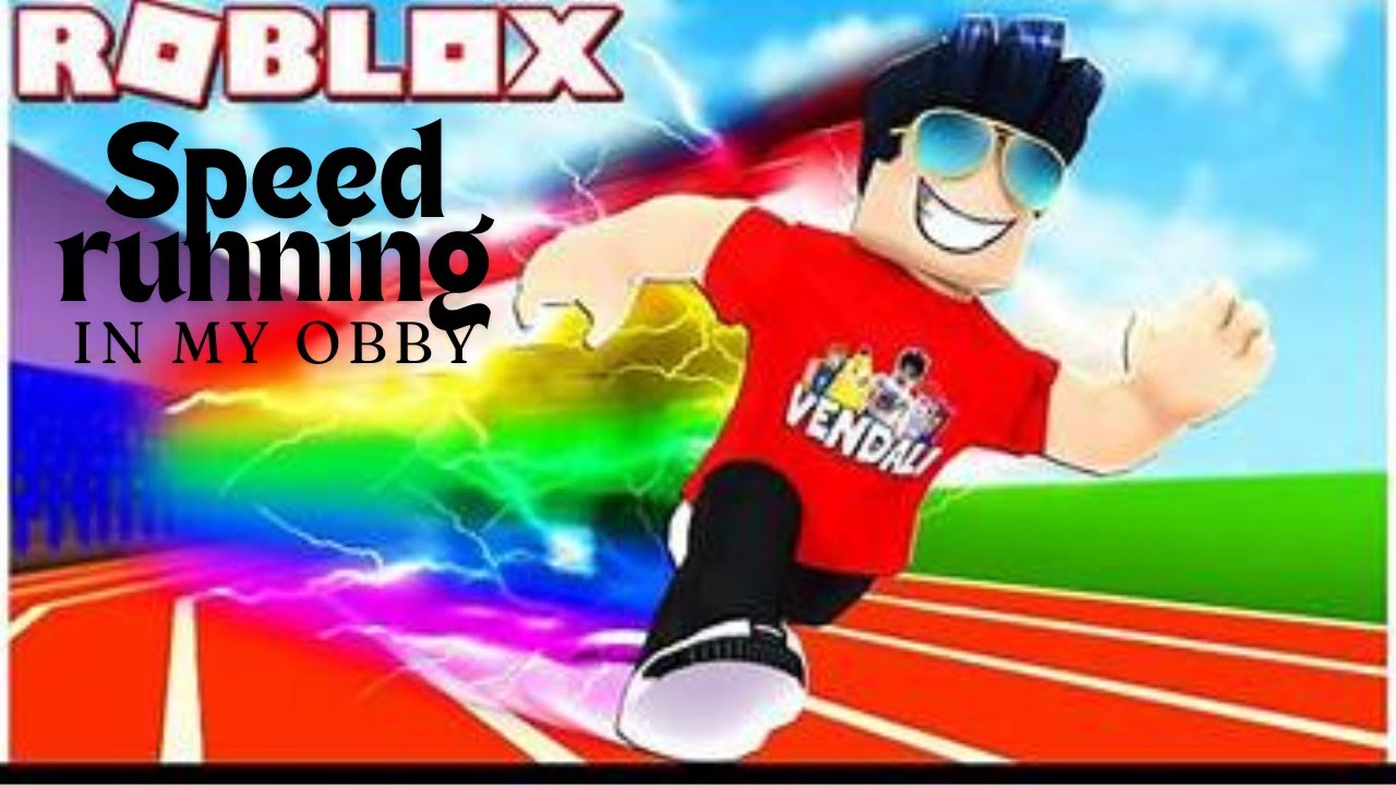 Speed running in my obby - YouTube