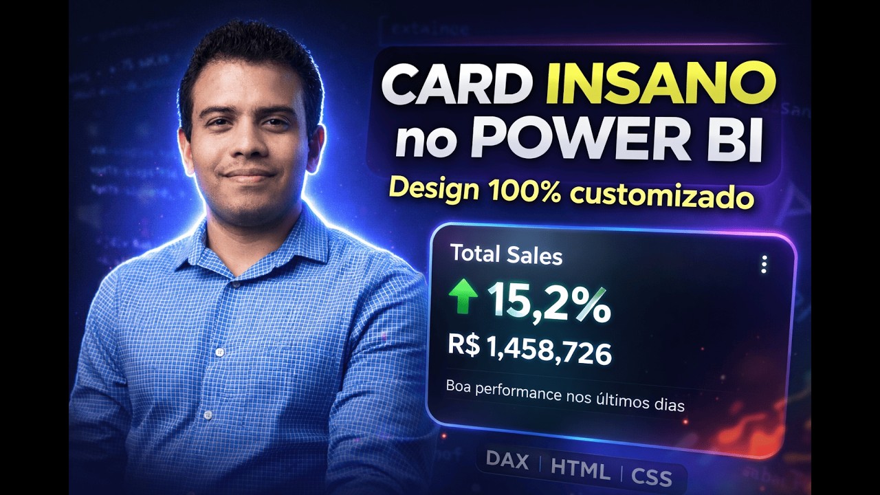 Card Card 100% customizado no Power BI usando apenas DAX, HTML e CSS ...