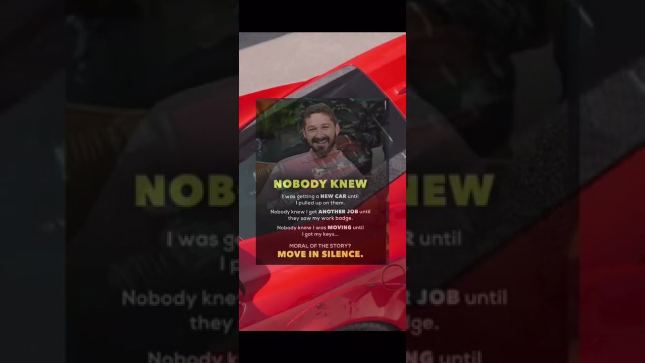 Don't say anything, let them see it - YouTube