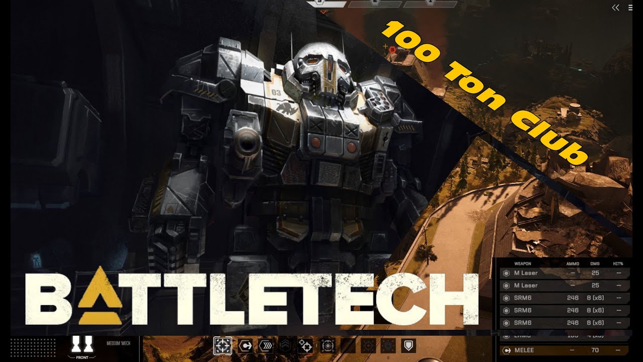 BATTLETECH 100 tons Up Club - YouTube