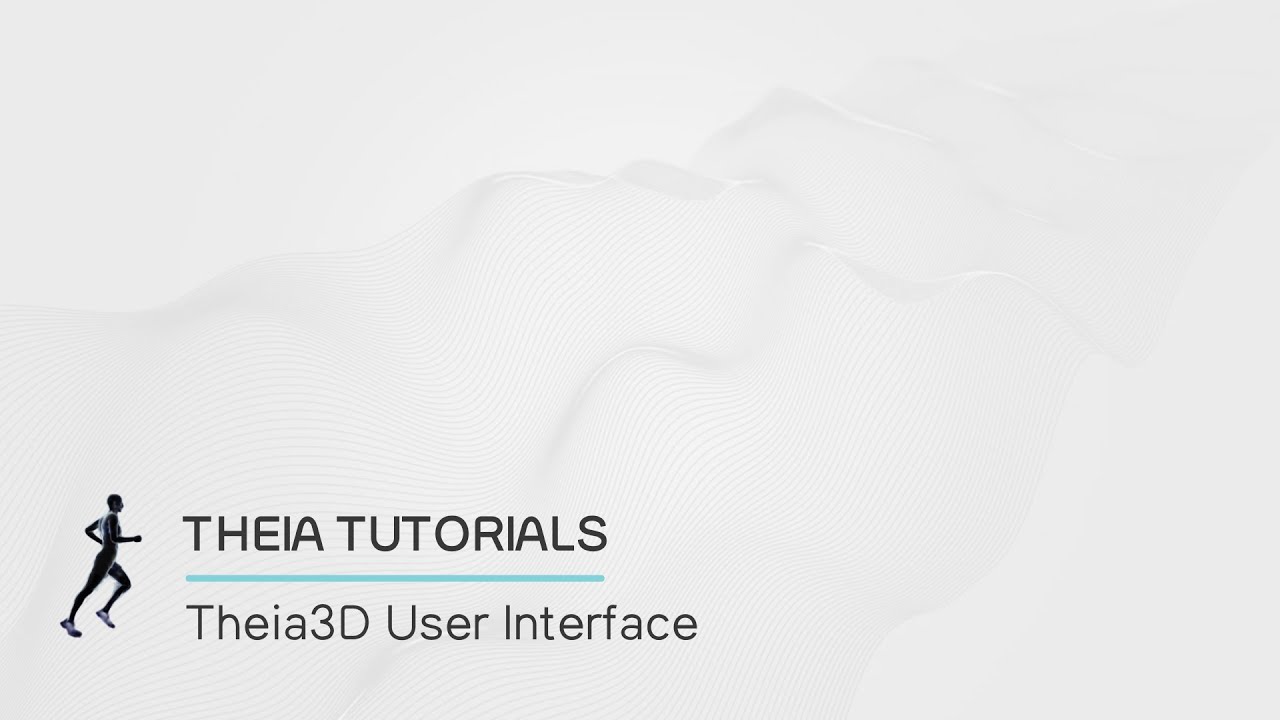 Theia3D User Interface - YouTube