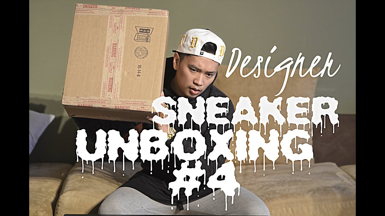 SNEAKER UNBOXING #4 DESIGNER SNEAKERS - YouTube