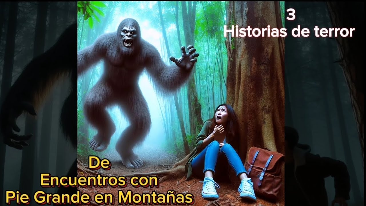 3 Historias de terror de Encuentros con pie Grande en MONTAÑAS |Basadas ...