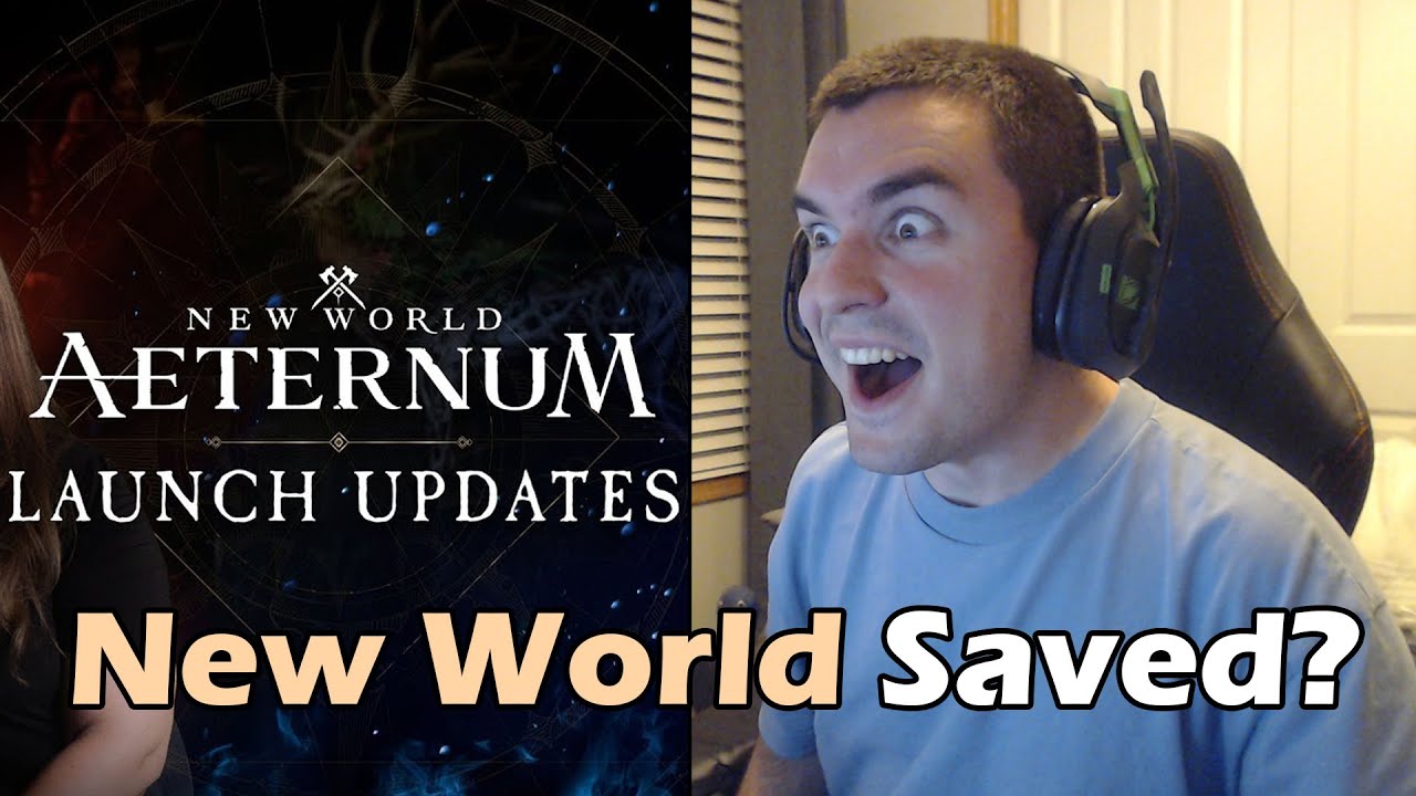 Reacting to New World Aeternum Launch Updates! - YouTube