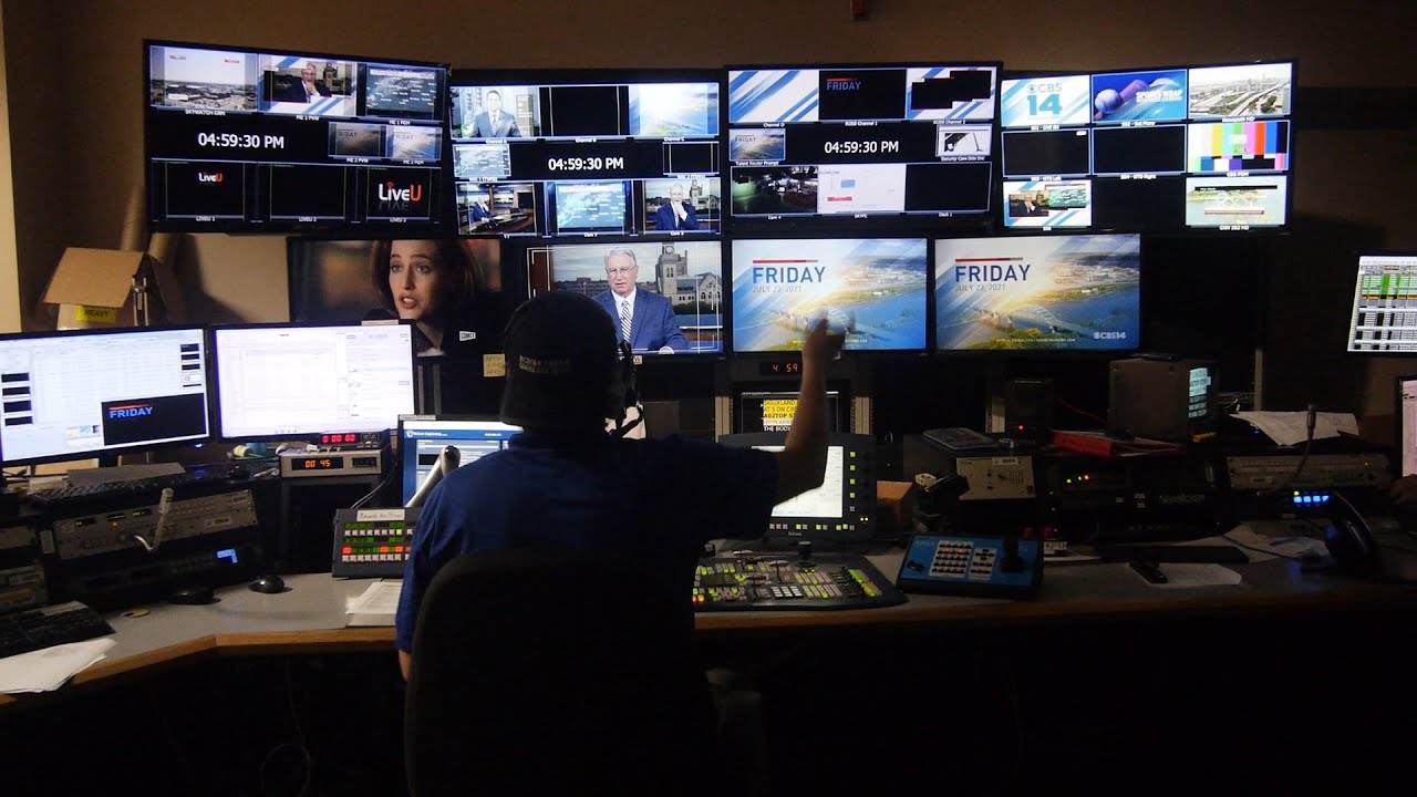 BTS Evening News Show - Control Room Behind the Scenes - 8K - YouTube