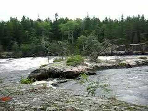 Pisew Falls Atikaki Provincial Park, MB - YouTube