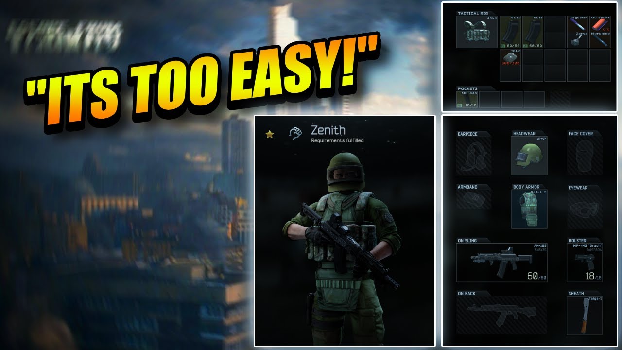 TARKOV ARENA: I UNLOCKED ZENITH! (ALTYN + REDUT) - YouTube