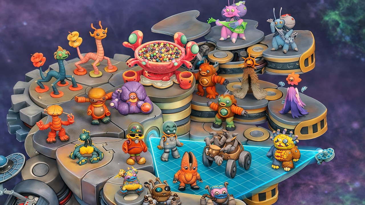 💥My Singing Monsters - Made of CLAY (Mech Islet) - YouTube