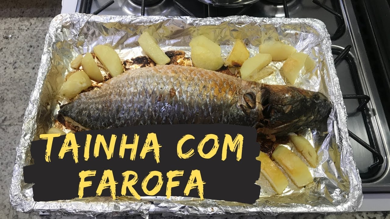 Tainha Recheada Com Farofa | Esse Peixe Vai Impressionar No Sabor ...