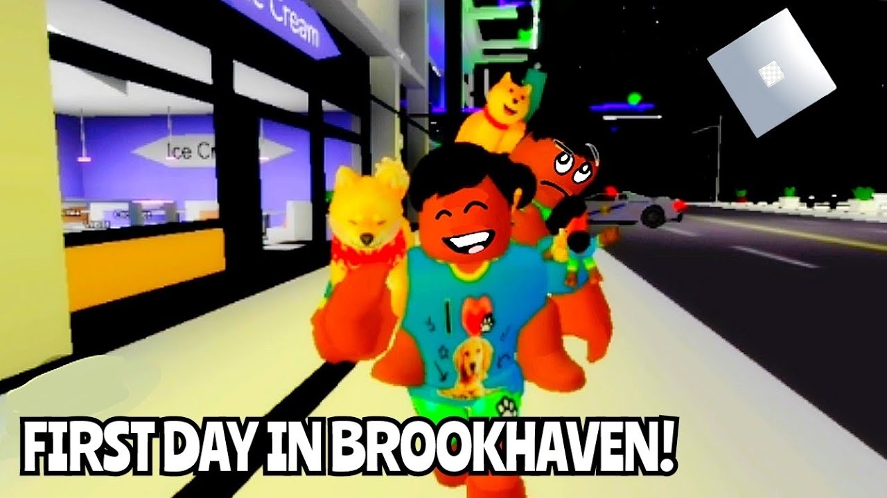 The Castastics: Brookhaven ( First Day In Brookhaven!) Scene! - YouTube