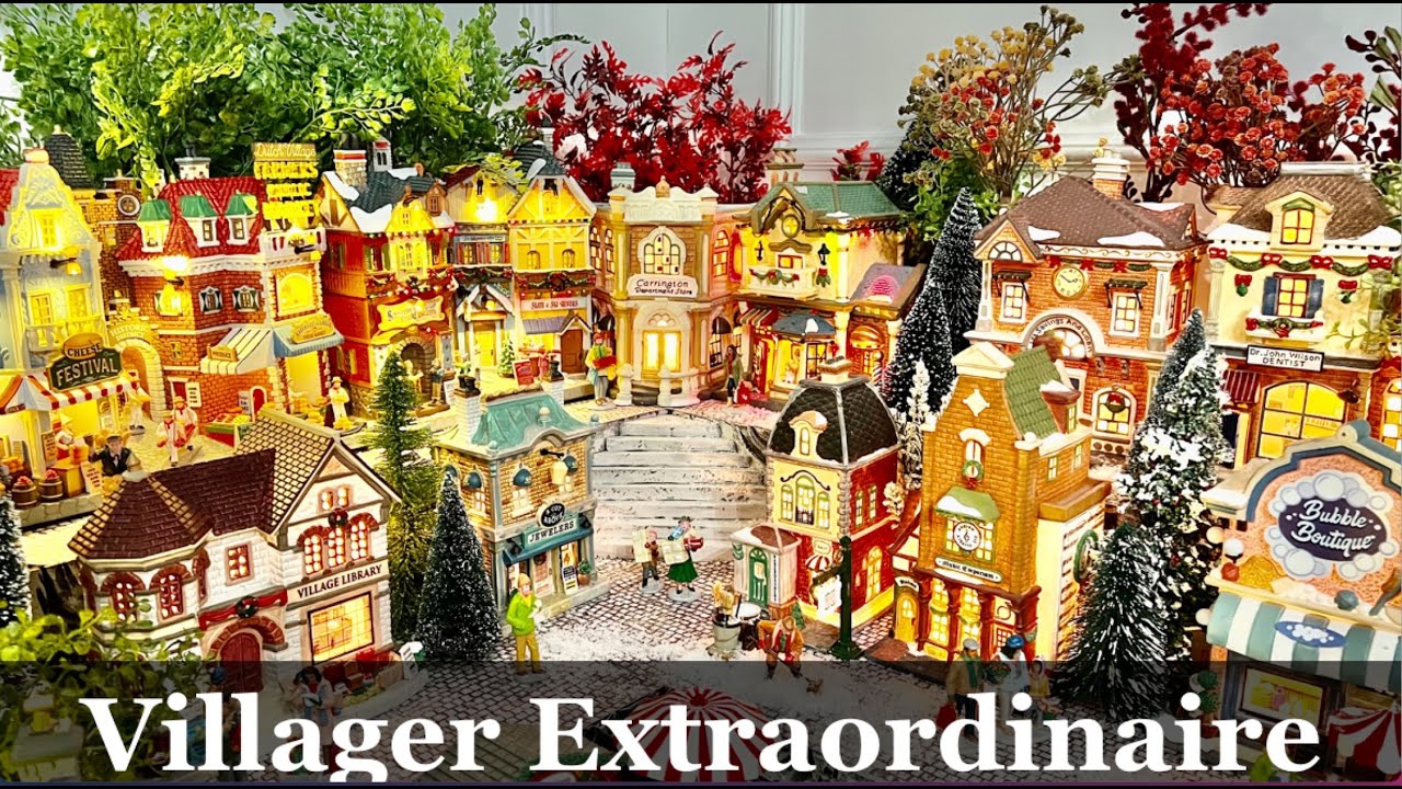 2022 Christmas Village Contest: Villager Extraordinaire - YouTube