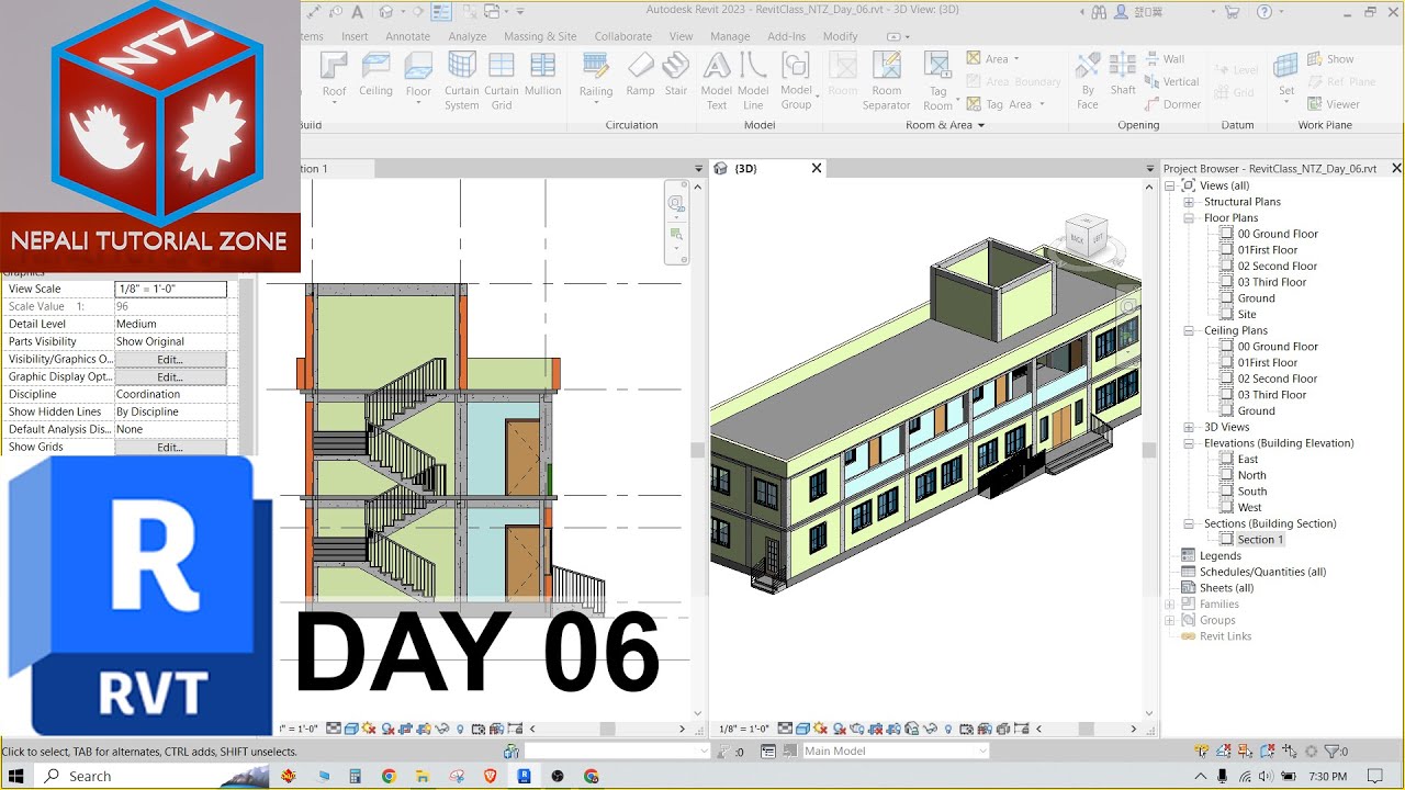 Day 06 | Revit Class Crash Course - YouTube