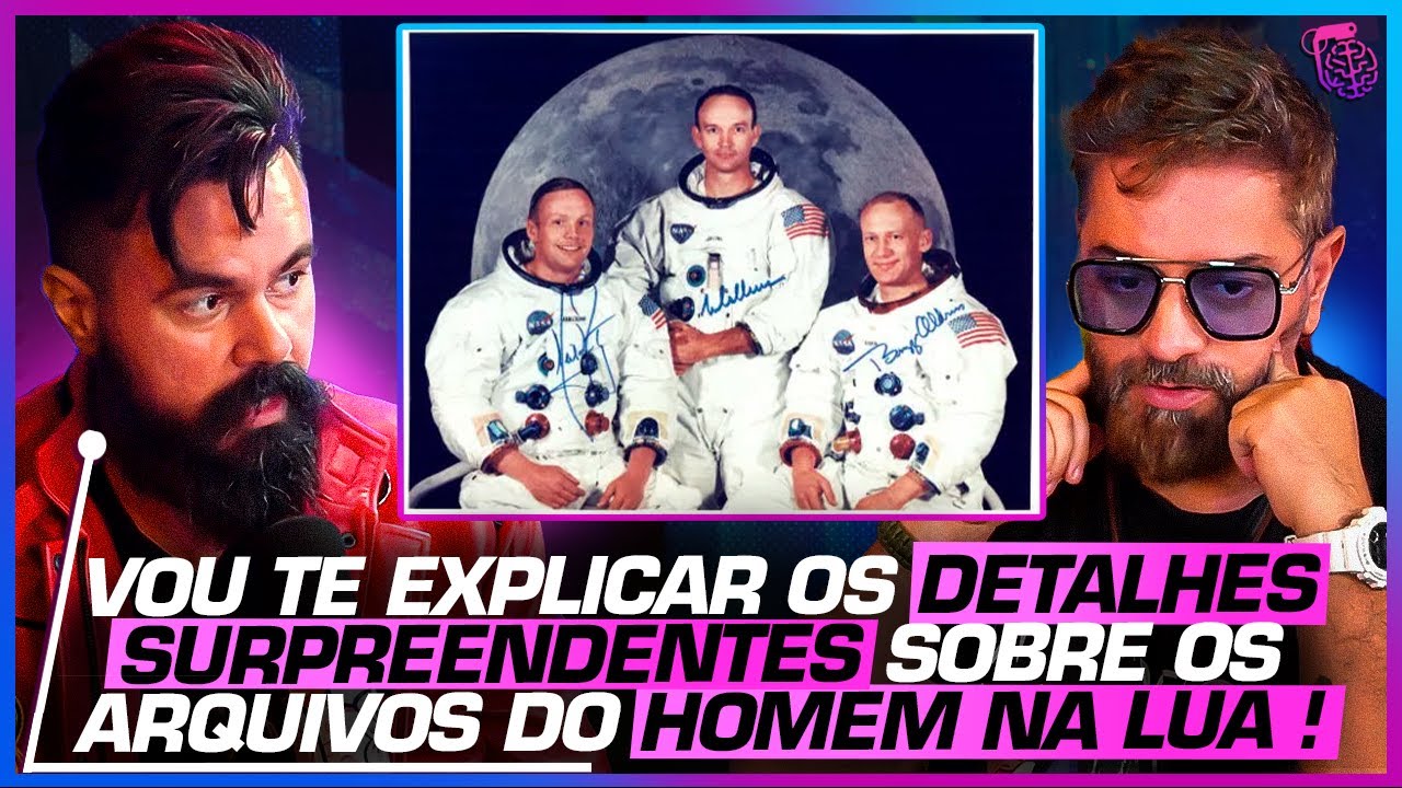 OS DETALHES OCULTOS das GRAVAÇÕES do HOMEM na LUA - AFFONSO SOLANO E ...