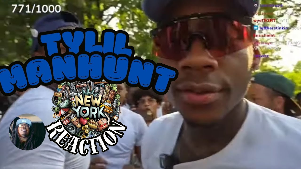 TYLIL MAN HUNT IN CENTRAL PARK NYC FACE REACTION VIDEO - YouTube