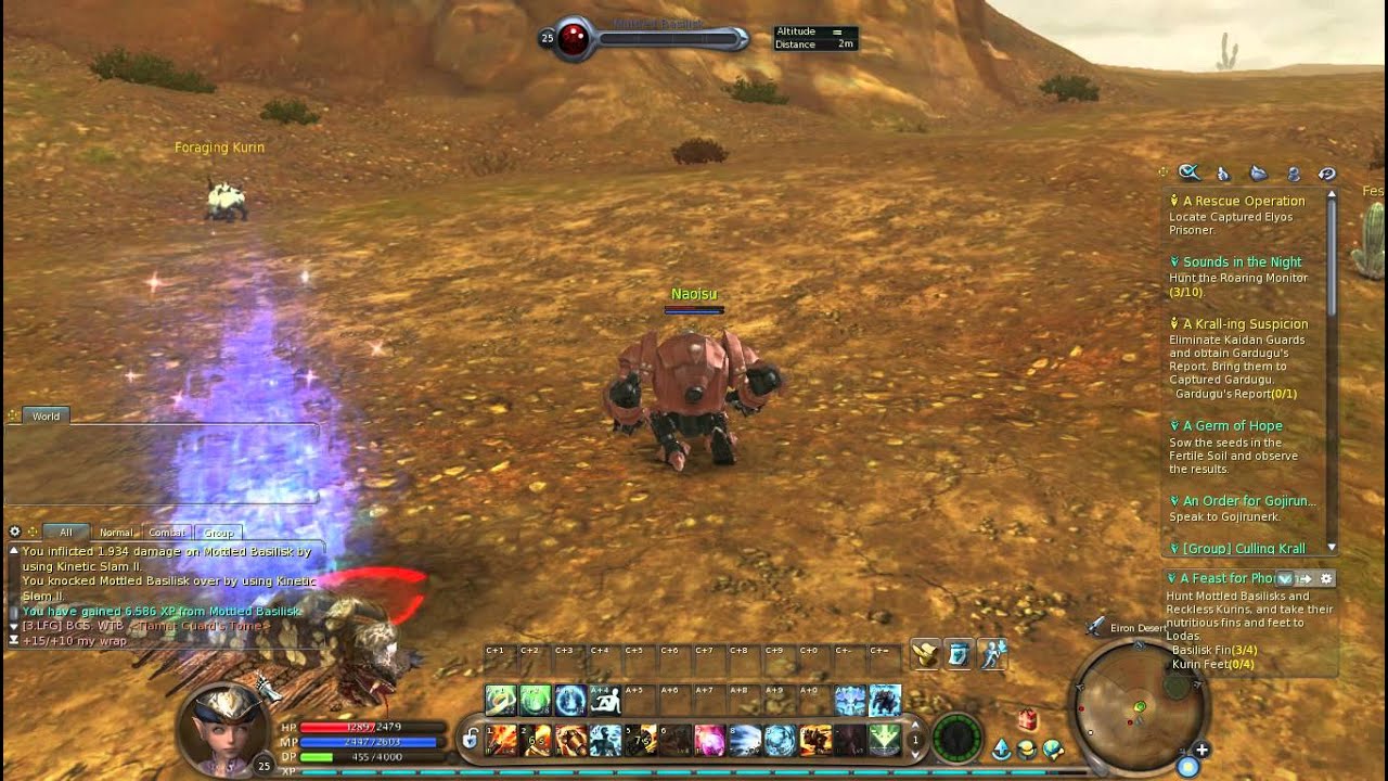 Aion 4.5 Aethertech gameplay - YouTube