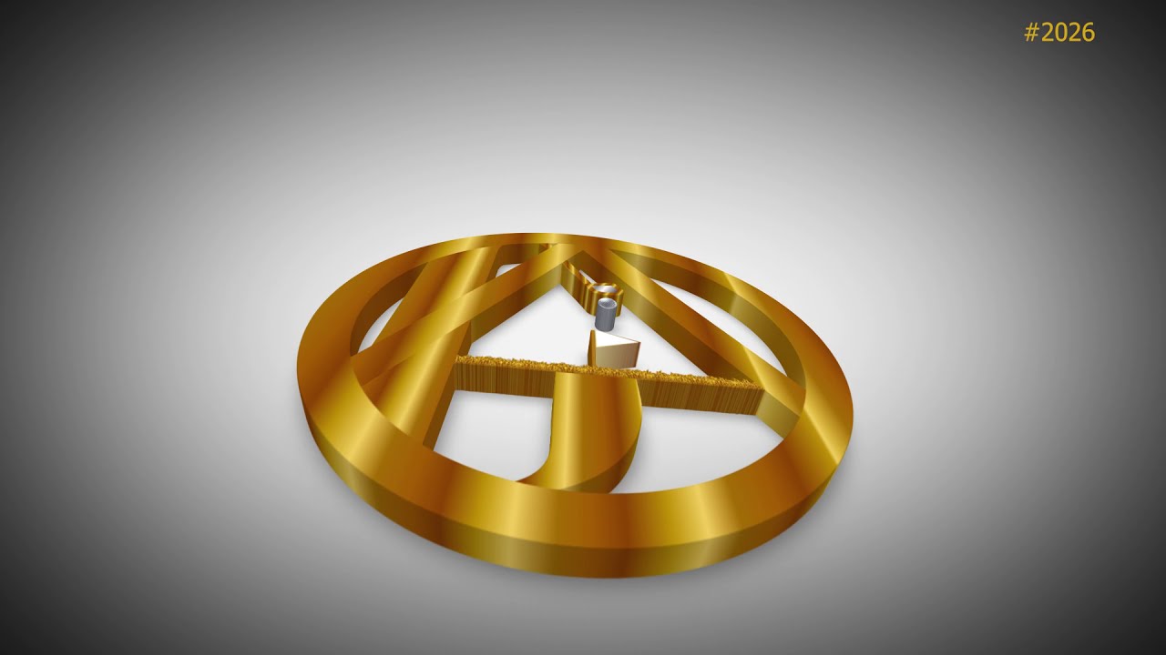 3D Golden Logo Animation | After Effects - YouTube