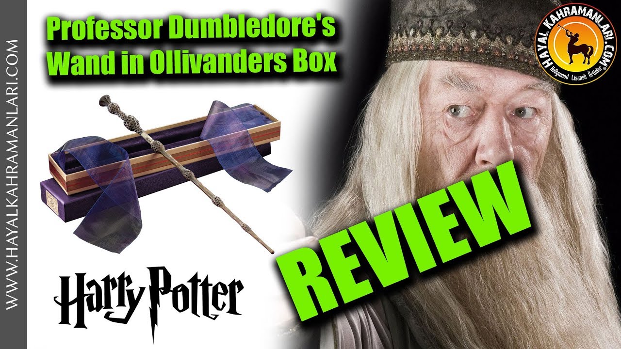 The Elder Wand Albus Dumbledore's Wand in Ollivanders Box - Harry ...
