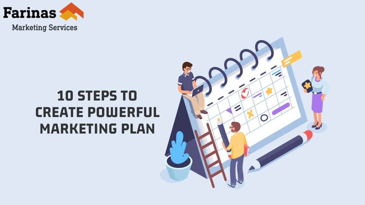 10 Steps To Create Powerful Marketing Plan - YouTube