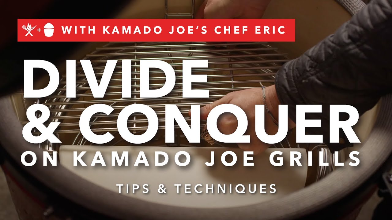 Divide & Conquer System for Kamado Joe Grills - YouTube
