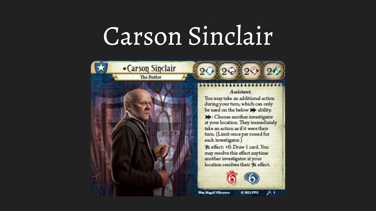 The investigators of the Scarlet Keys - Carson Sinclair - YouTube
