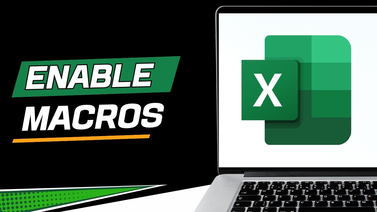 How To Enable Macros in Microsoft Excel [Tutorial] - YouTube