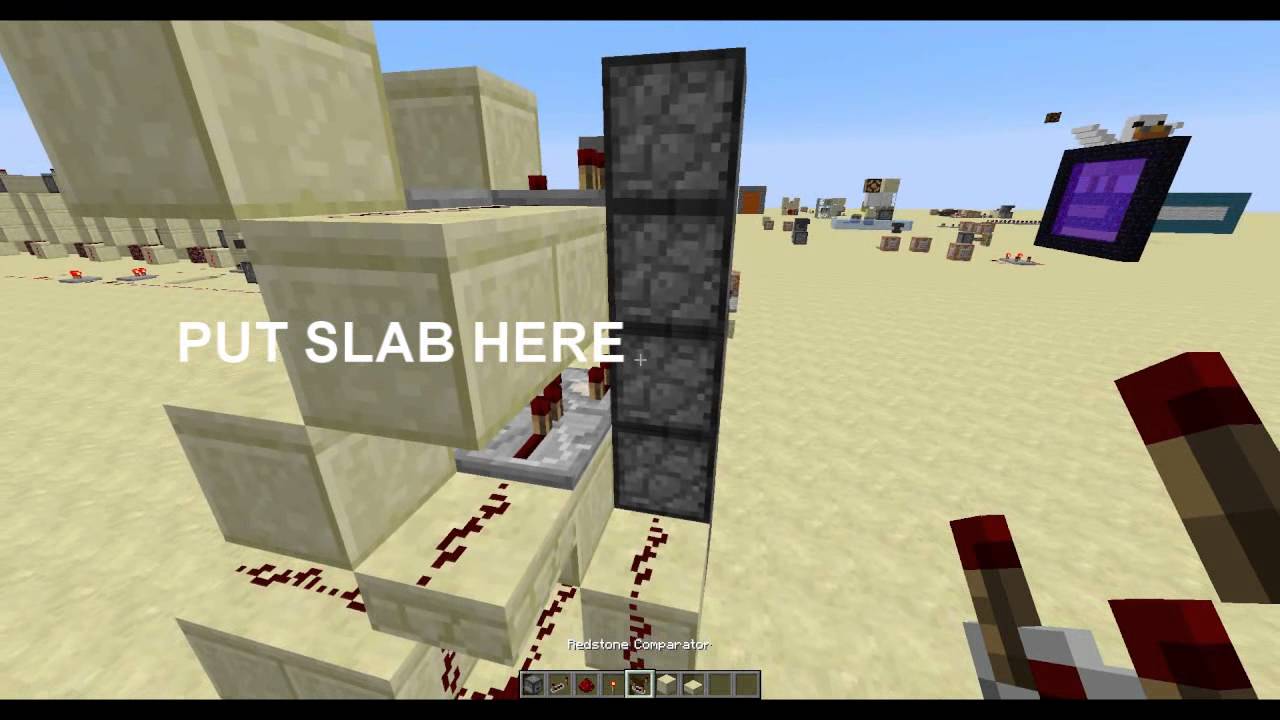 Minecraft: Item Elevator Using Droppers [Expandable and Compact] - YouTube