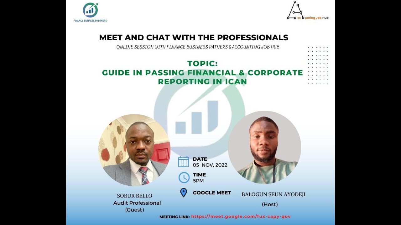 GUIDE IN PASSING CORPORATE REPORTING & FINANCIAL REPORTING IN ICAN ...