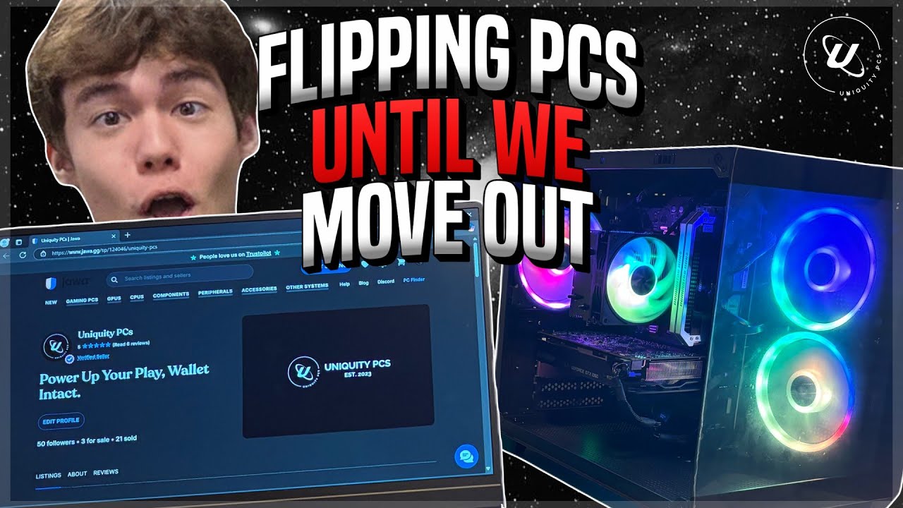 The Ugly Side of PC Flipping | Flipping PCs Until We Move Out - S1 EP.2 ...