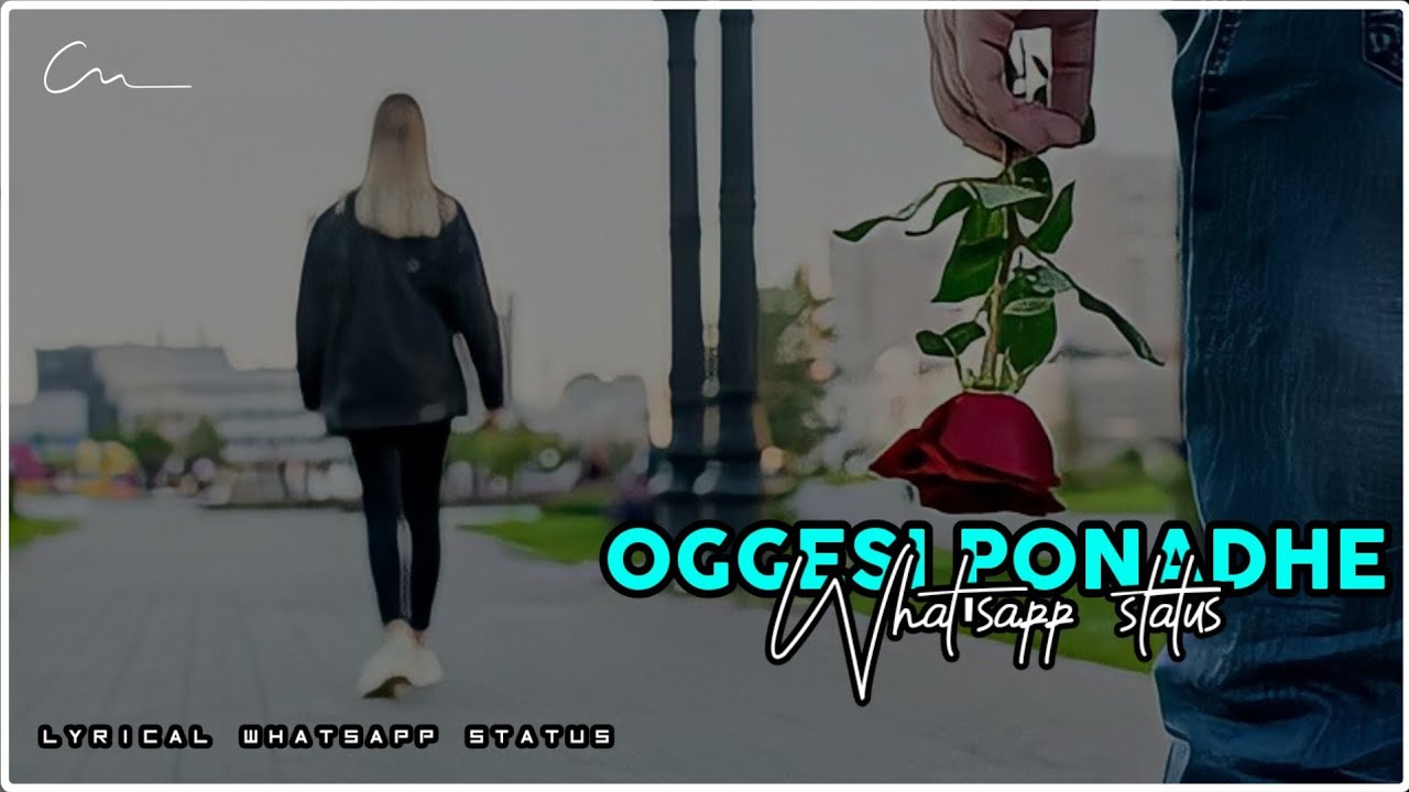 Oggesi ponadhe lyrics || chowrasta band #lyrical CM_lyrics || # ...