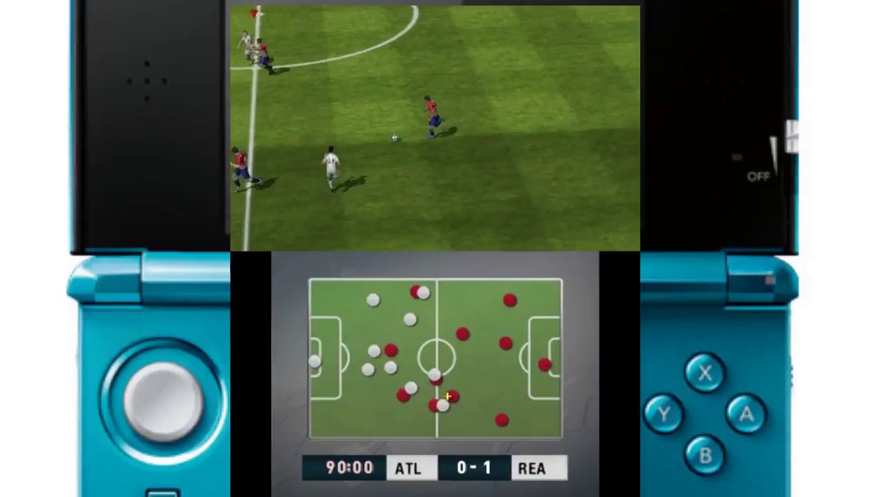 Fifa15: 3ds gameplay Test - YouTube
