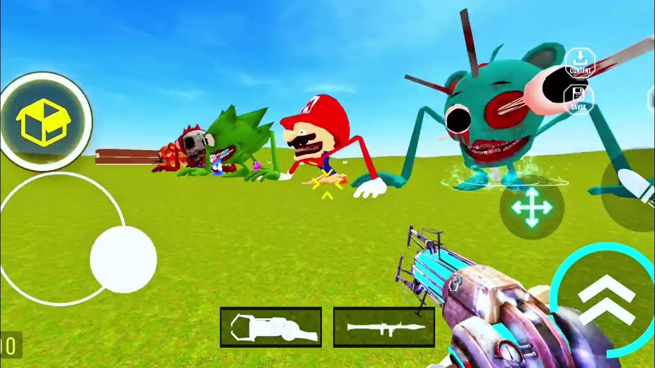 NEXTBOTS GAME IN PLAYGROUND|| NEW UPDATE CHARACTERS|| GMOD VIDEOS|| #nextbots #garrysmod #sonic ...