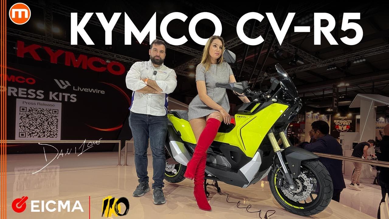 Kymco CV-R5 | Il nuovo scooter Adventure si traveste da moto a EICMA ...