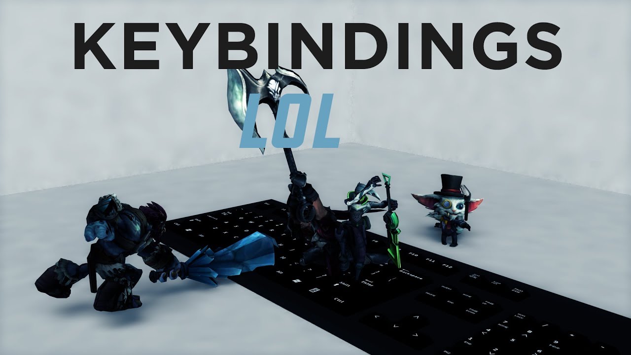 How to optimize keybindings and settings for league of legends? - YouTube
