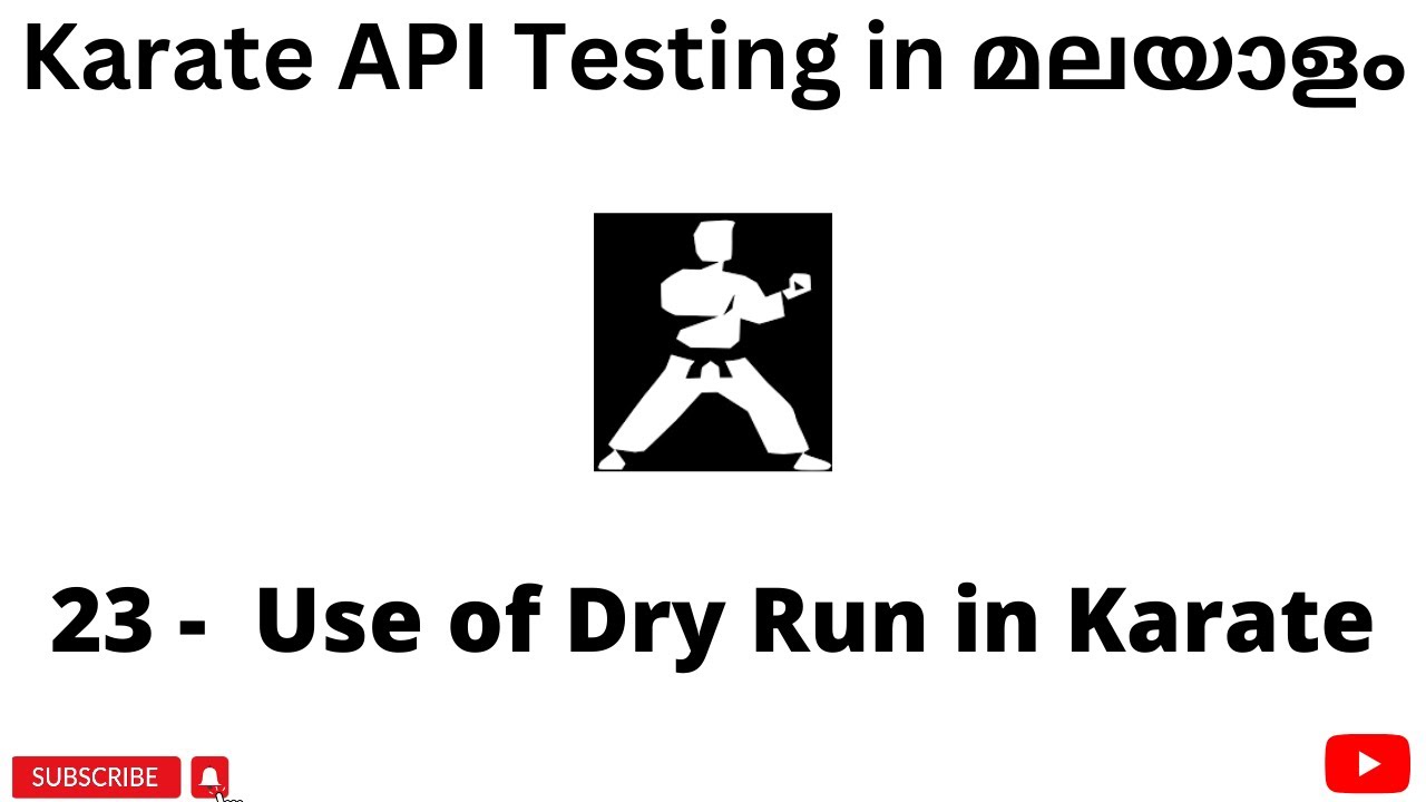 How to use Dry Run in Karate | REST API Testing Tutorials for Beginners ...