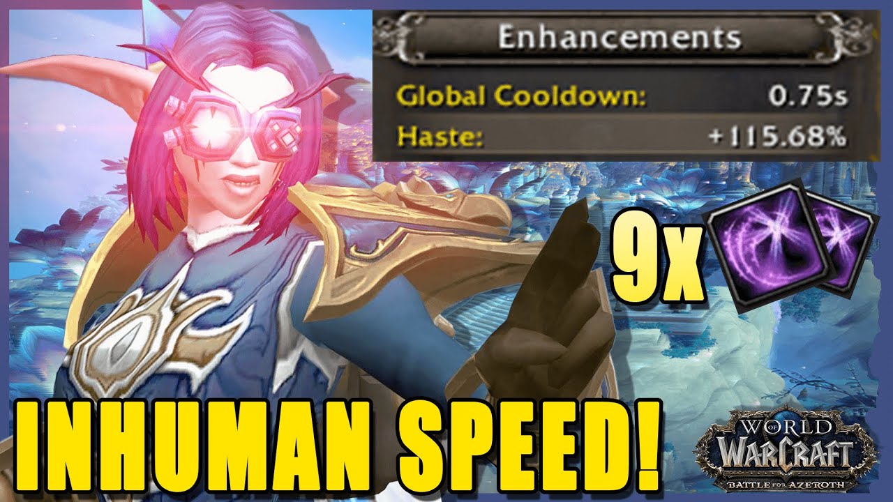 The 100% Haste Mage Experience [BFA 8.3] - YouTube