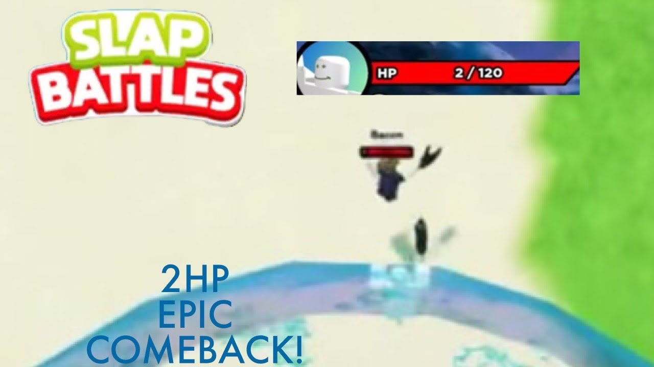Epic Slap Royal comeback! 2HP!! 😨(Bob and Rob) - YouTube