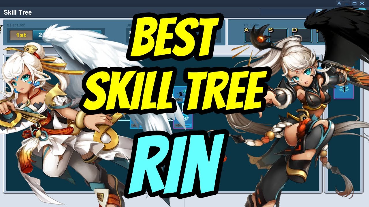 Grand Chase Classic - Best Rin Skill Tree (Which Is Best Light Or Dark ...