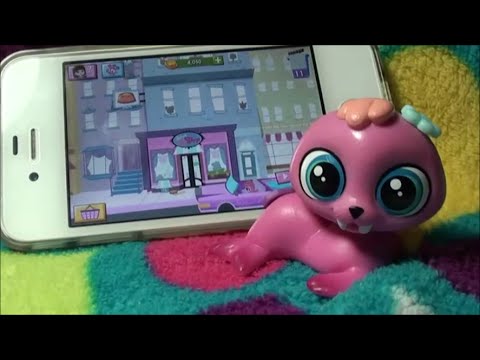 Littlest Pet Shop HOW TO SCAN PETS into LPS YOUR WORLD APP FREE wallace ...