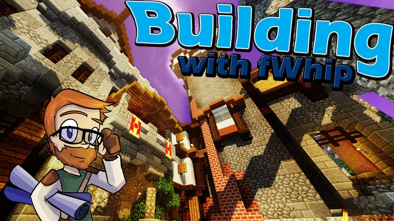 Building with fWhip :: Castle Watch Tower and Gate :: #60 Minecraft 1. ...
