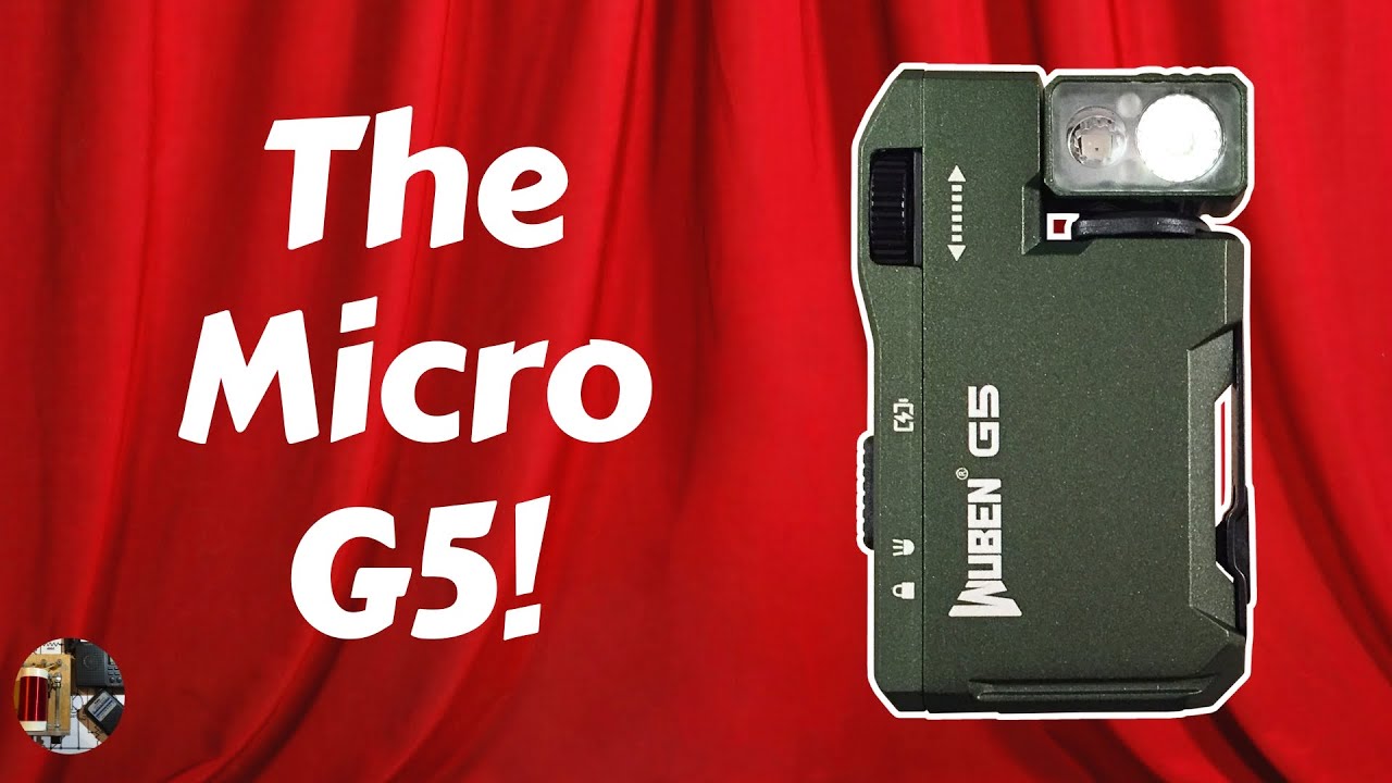 Wuben G5 Micro Multi-Function RGB White Easy Carry Light Review - YouTube