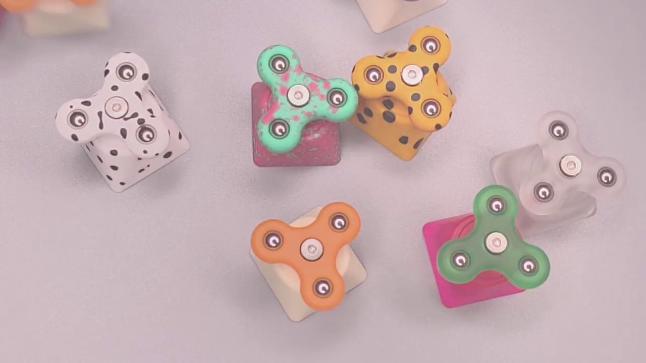 Hammer Fidget Spinner Artisan Keycap R3 - YouTube
